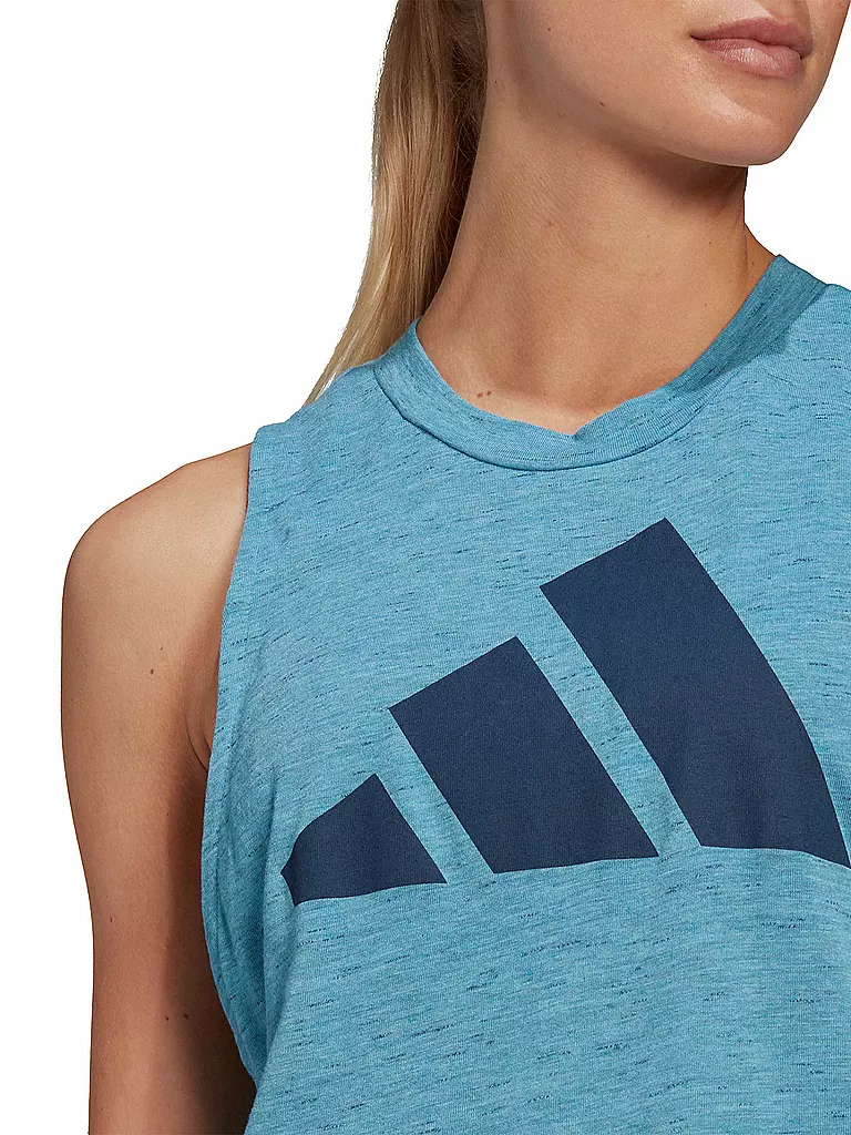 ADIDAS Damen Tank Winners 2.0 blau
