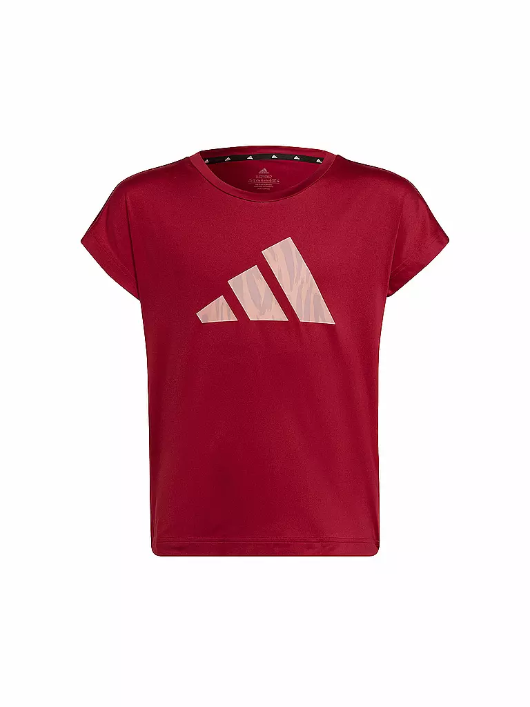 ADIDAS Mädchen Fitnessshirt Aeroready Graphic rot