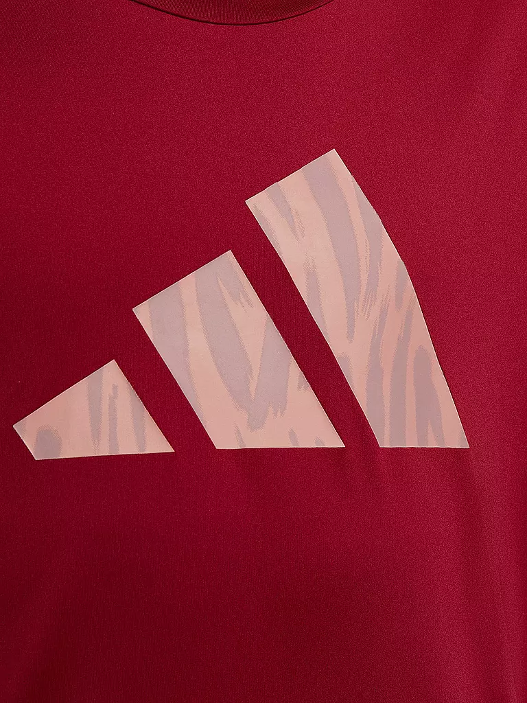 ADIDAS Mädchen Fitnessshirt Aeroready Graphic rot