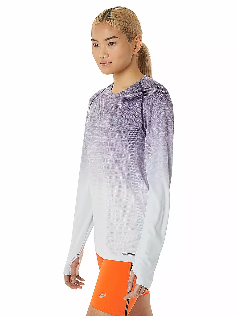 ASICS Damen Laufshirt Seamless LS Top beere