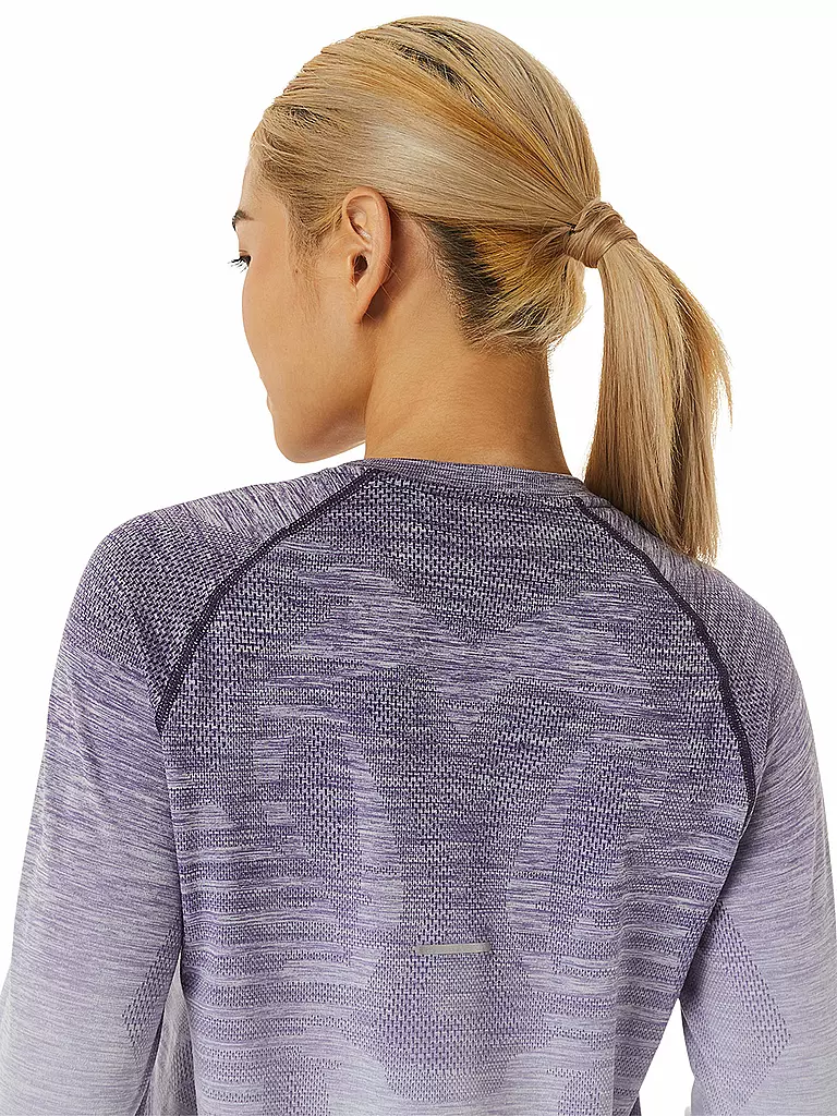 ASICS Damen Laufshirt Seamless LS Top beere