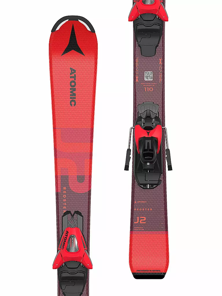 ATOMIC Jugendski Set Redster J2 100-120 + C 5 GW 22/23 rot