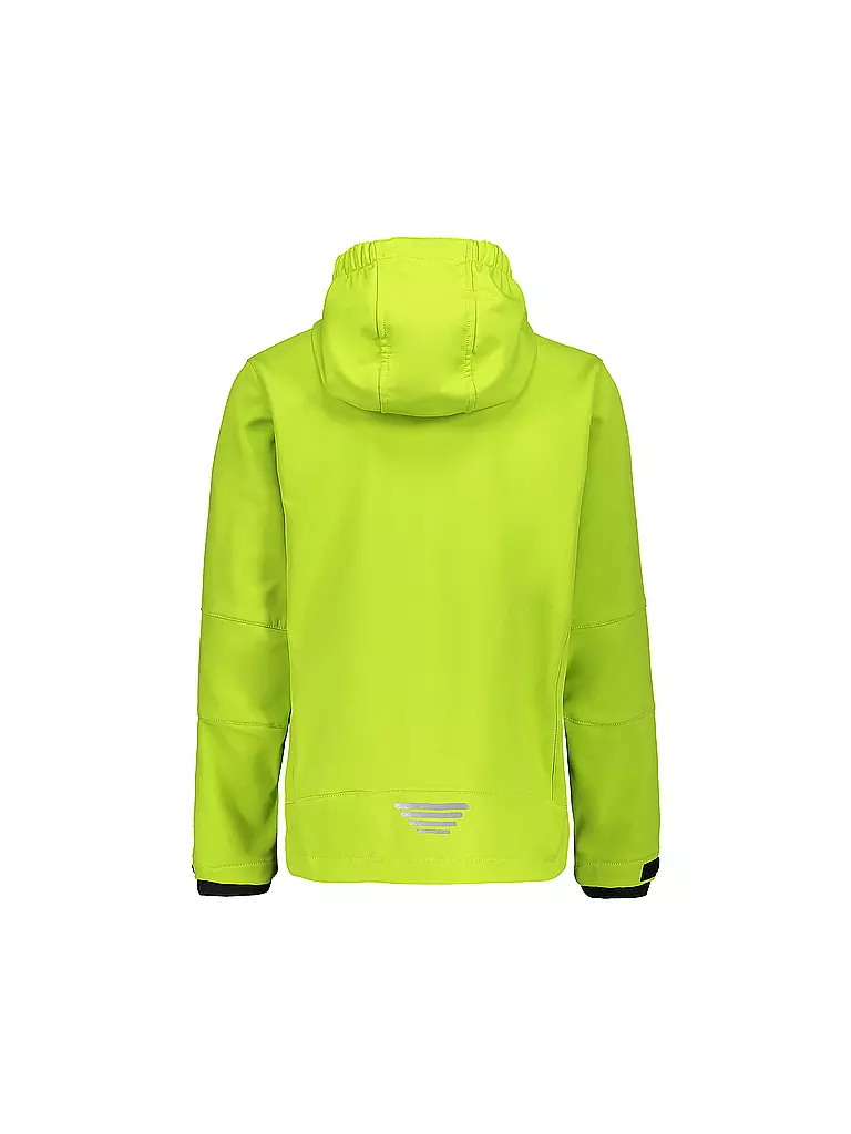 CMP Kinder Softshelljacke Boy Fix Hood grün