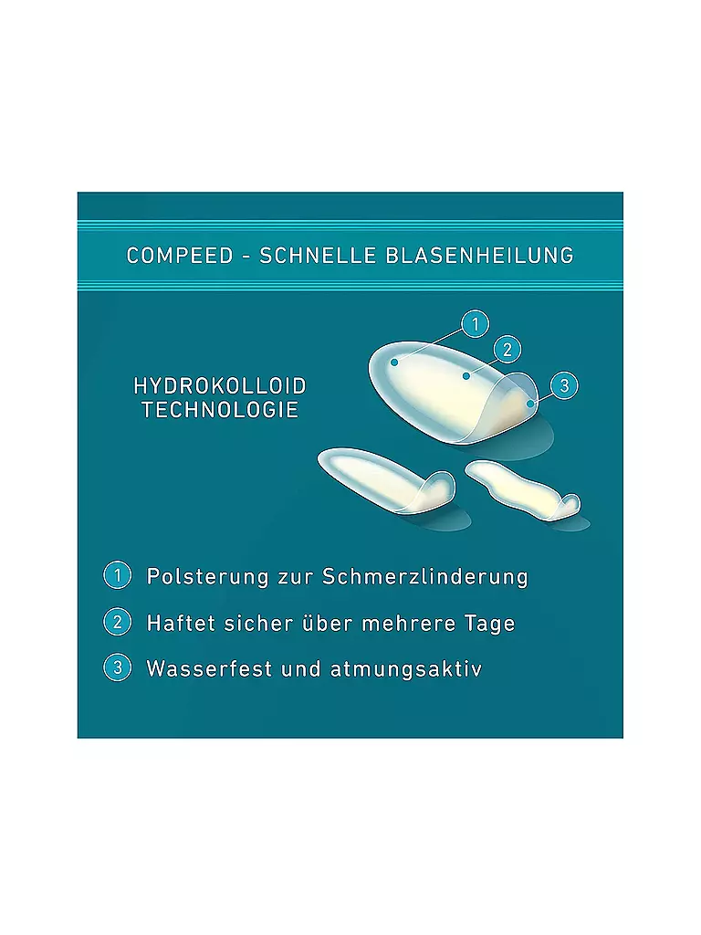 COMPEED Compeed® Blasenpflaster Mixpack weiss