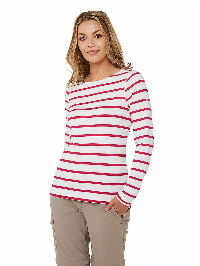 CRAGHOPPERS Damen Funktionsshirt Nosilife Erin rot
