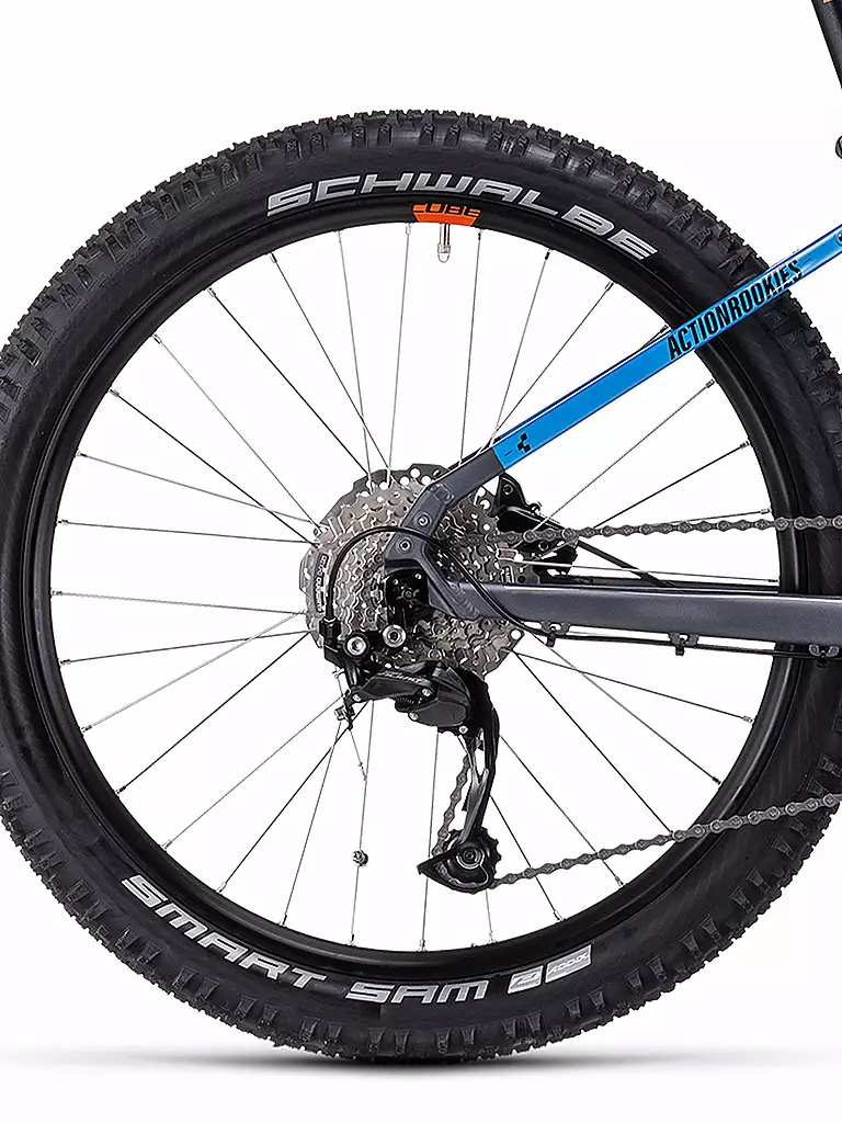 CUBE Jugend E-Mountainbike 24" ACID 240 Hybrid Rookie Pro 400 2023 blau