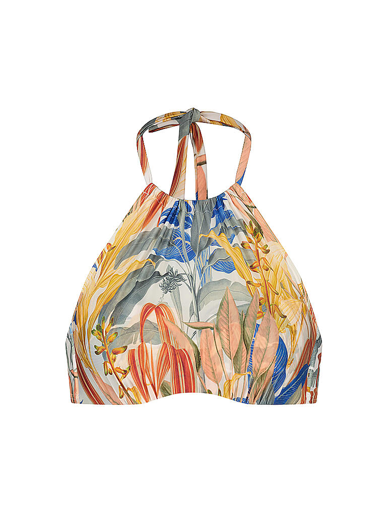 CYELL Damen Bikinioberteil Tropical Catch braun