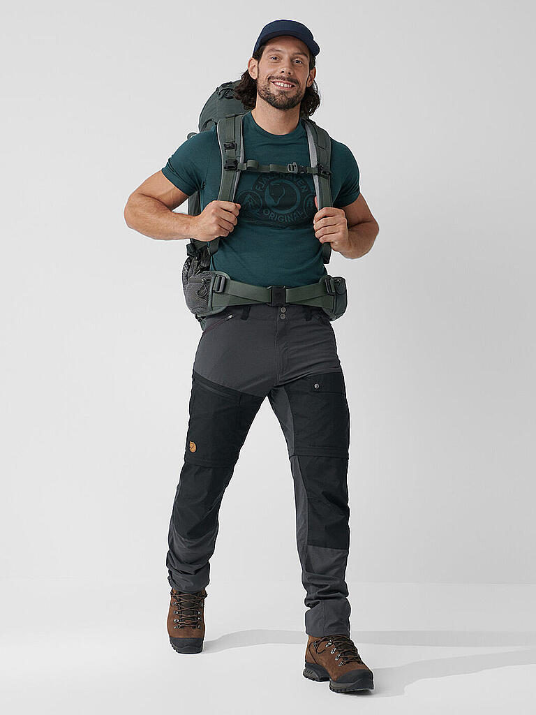 FJÄLLRÄVEN Herren ZipOff Wanderhose Abisko Midsummer grau