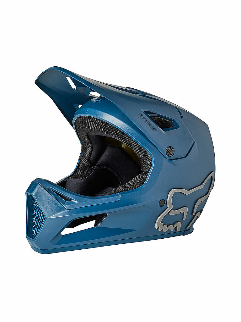 FOX Kinder Fullface MTB-Helm Rampage Youth blau