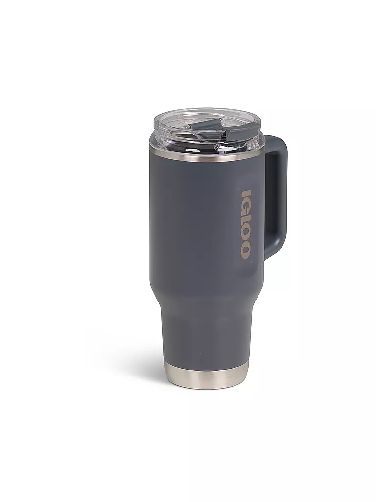 IGLOO Trinkflasche Flip'n' Sip Travel Mug isoliert 946ml schwarz