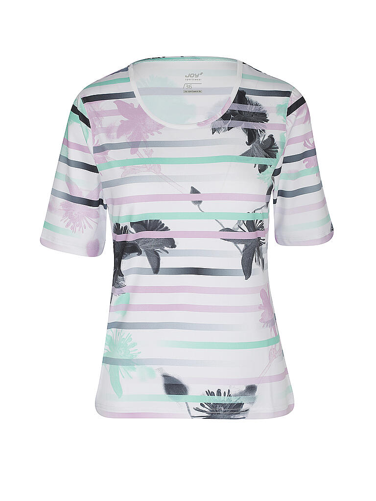 JOY Damen T-Shirt Ivette Gestreift grün