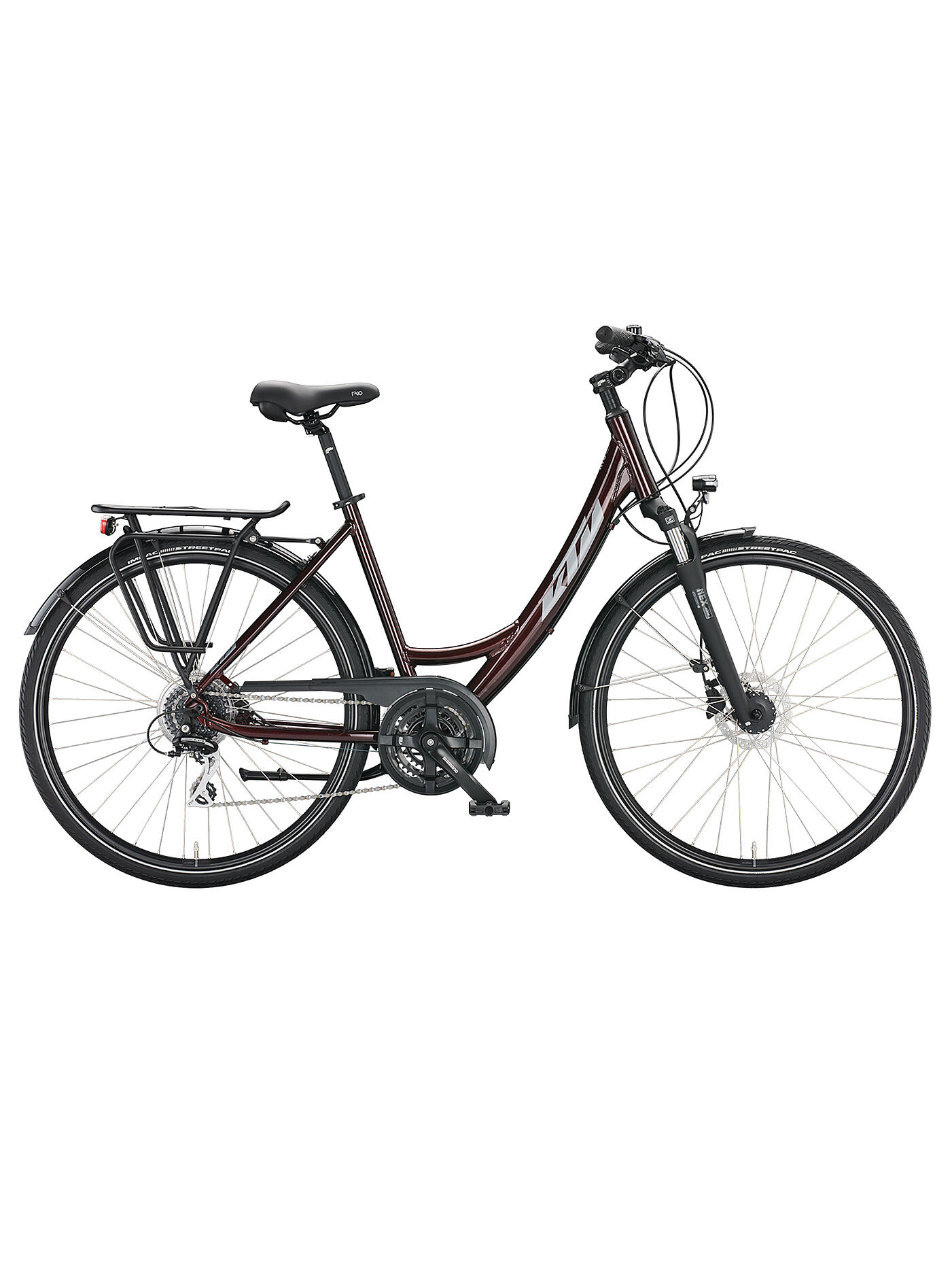 KTM Damen Trekkingbike 28" Life Ride (Tiefeinsteiger) rot