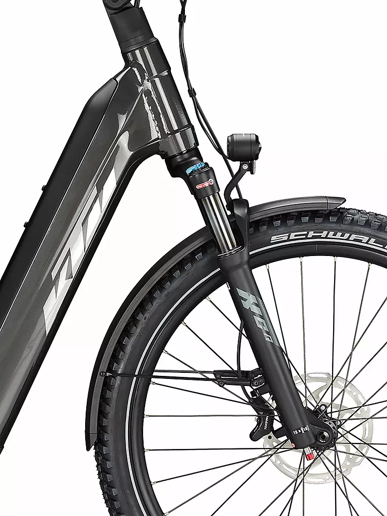 KTM Unisex E-Trekkingbike 27,5" Macina Aera 772 LFC (Tiefeinsteiger) grau