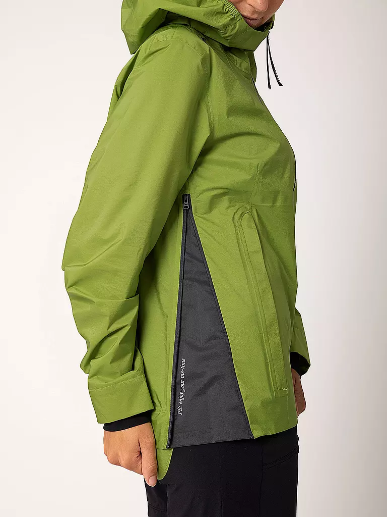 LAMUNT Damen Wanderjacke Linda Waterproof grün