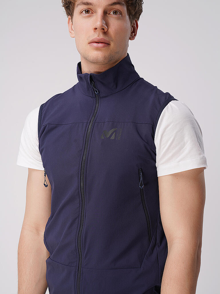 MILLET Herren Softshellweste Fusion XCS blau