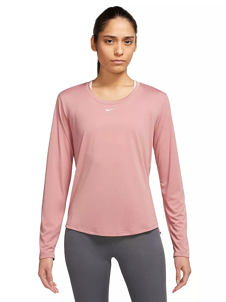 NIKE Damen Fitnessshirt Dri-FIT One rosa