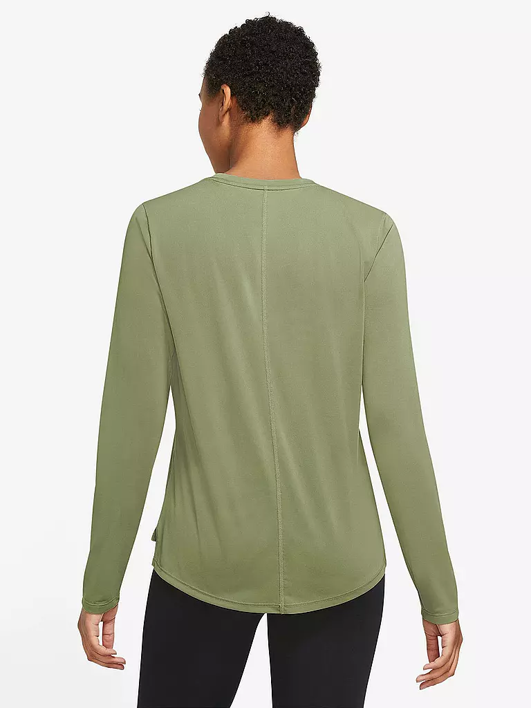NIKE Damen Fitnessshirt Dri-FIT One olive