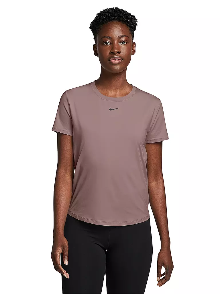 NIKE Damen Fitnessshirt One Classic Dri-FIT kupfer