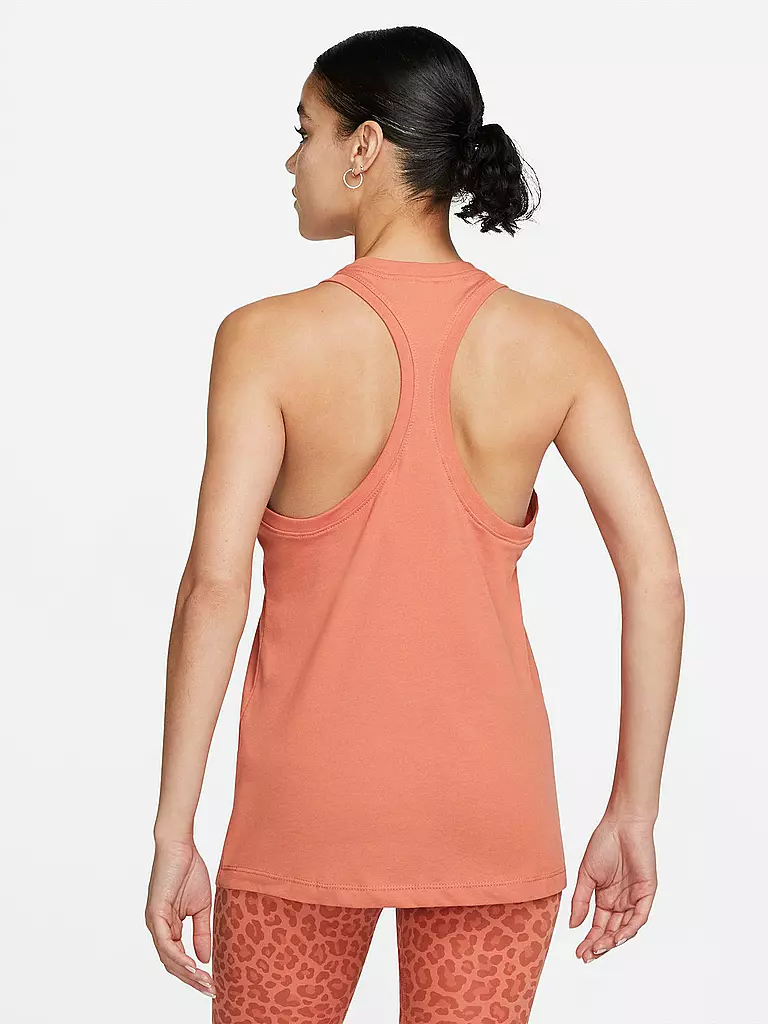 NIKE Damen Fitnesstank Dri-FIT orange