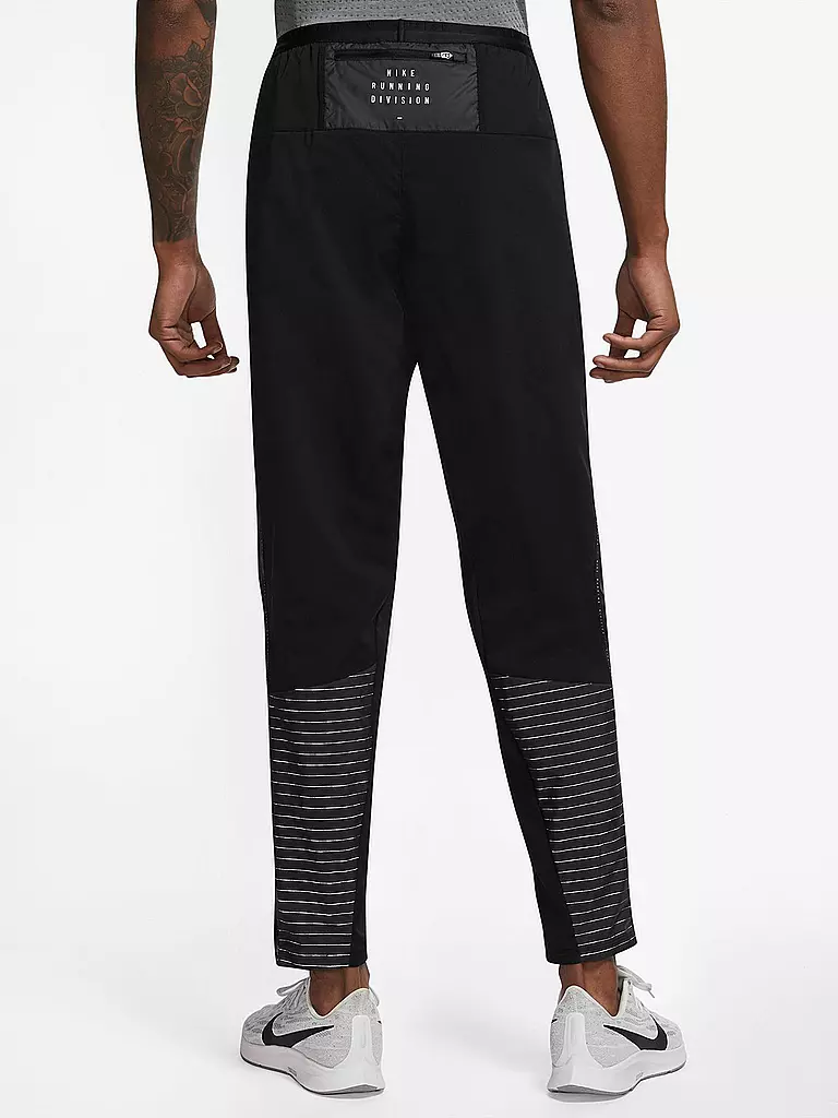 Nike Herren Lauftight Storm Fit Run Division Phenom Elite Flash Schwarz