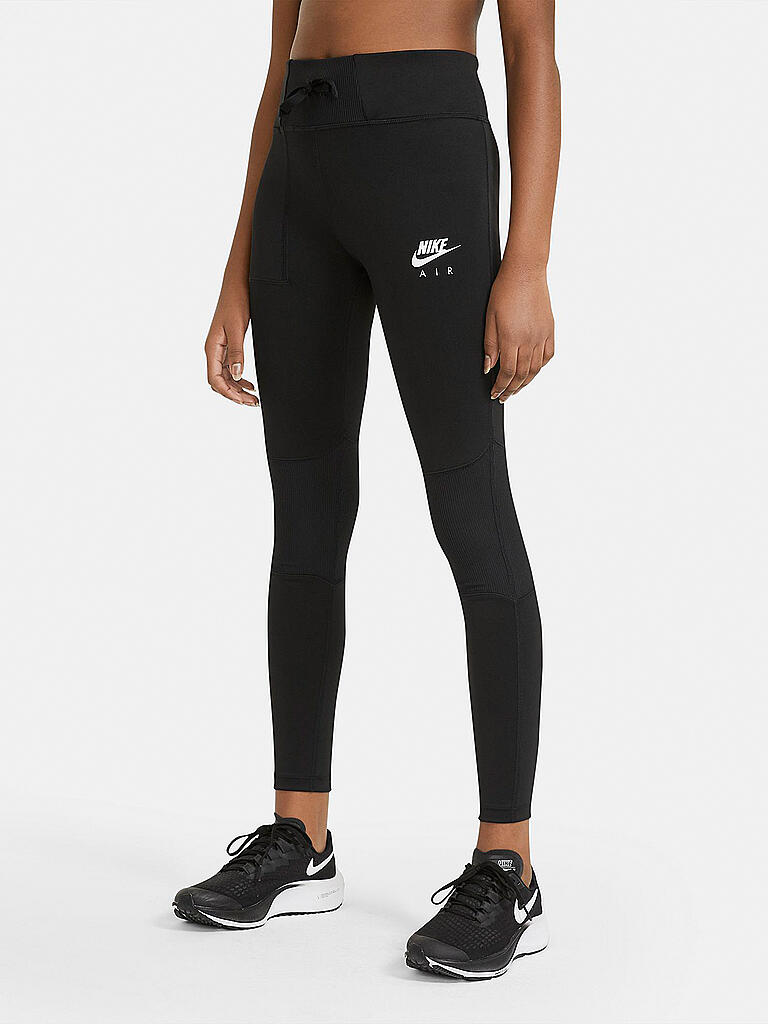 NIKE Mädchen Jogginghose Air schwarz