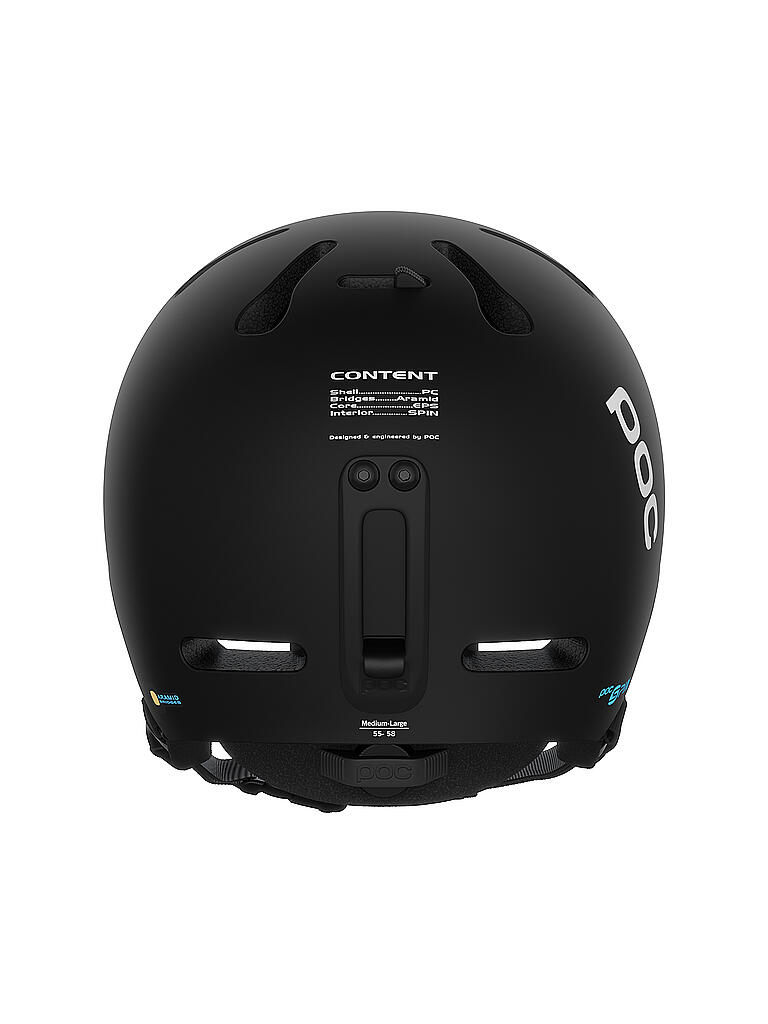 POC Skihelm Fornix Spin schwarz