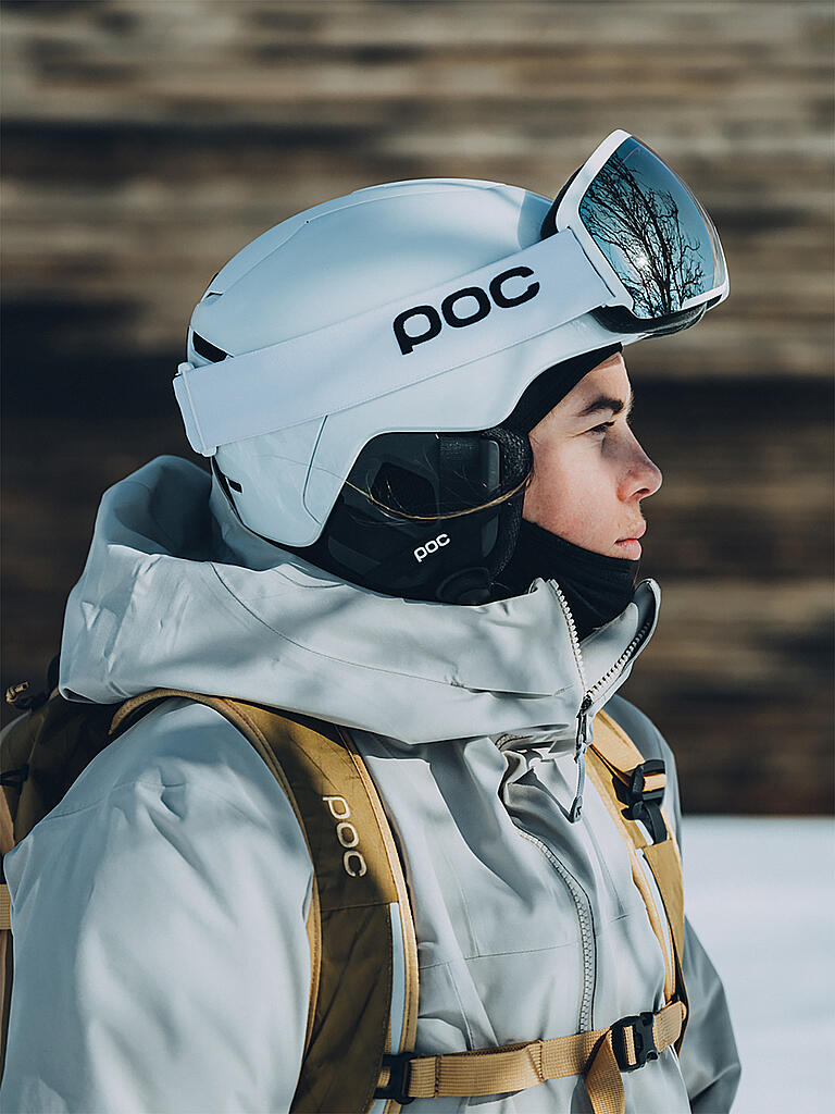 POC Skihelm Obex MIPS weiß