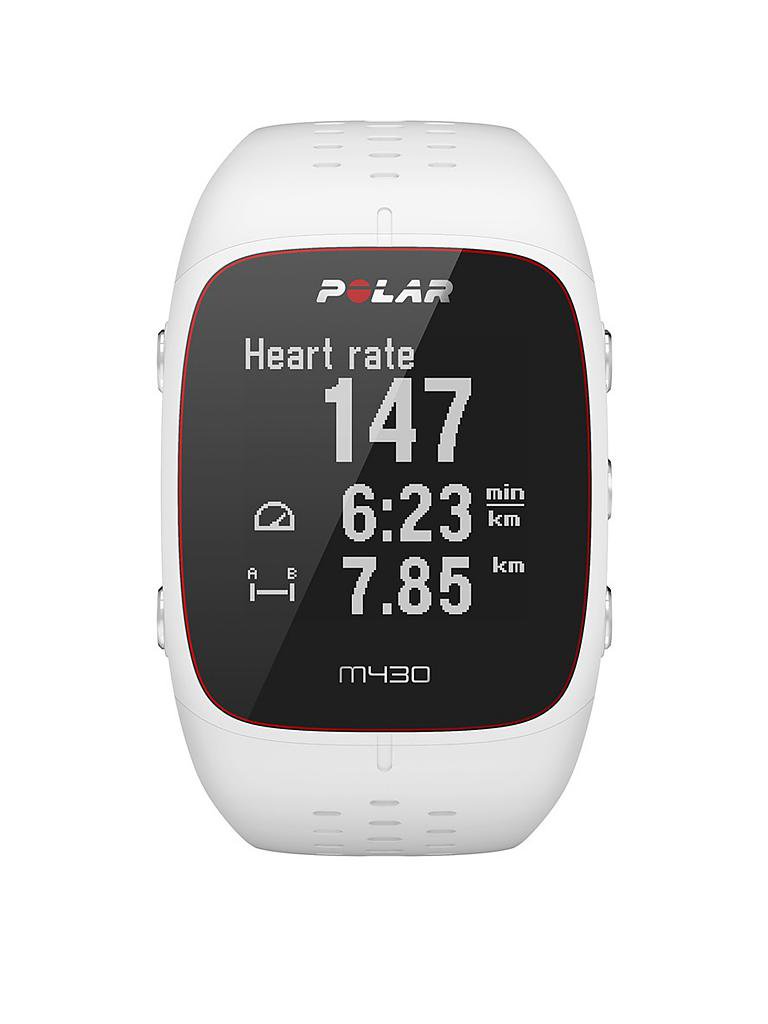 POLAR GPS-Laufuhr M430 M/L weiß
