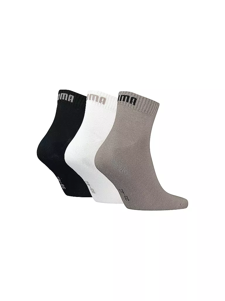PUMA Herren Socken Quarter 3er Pkg. camel