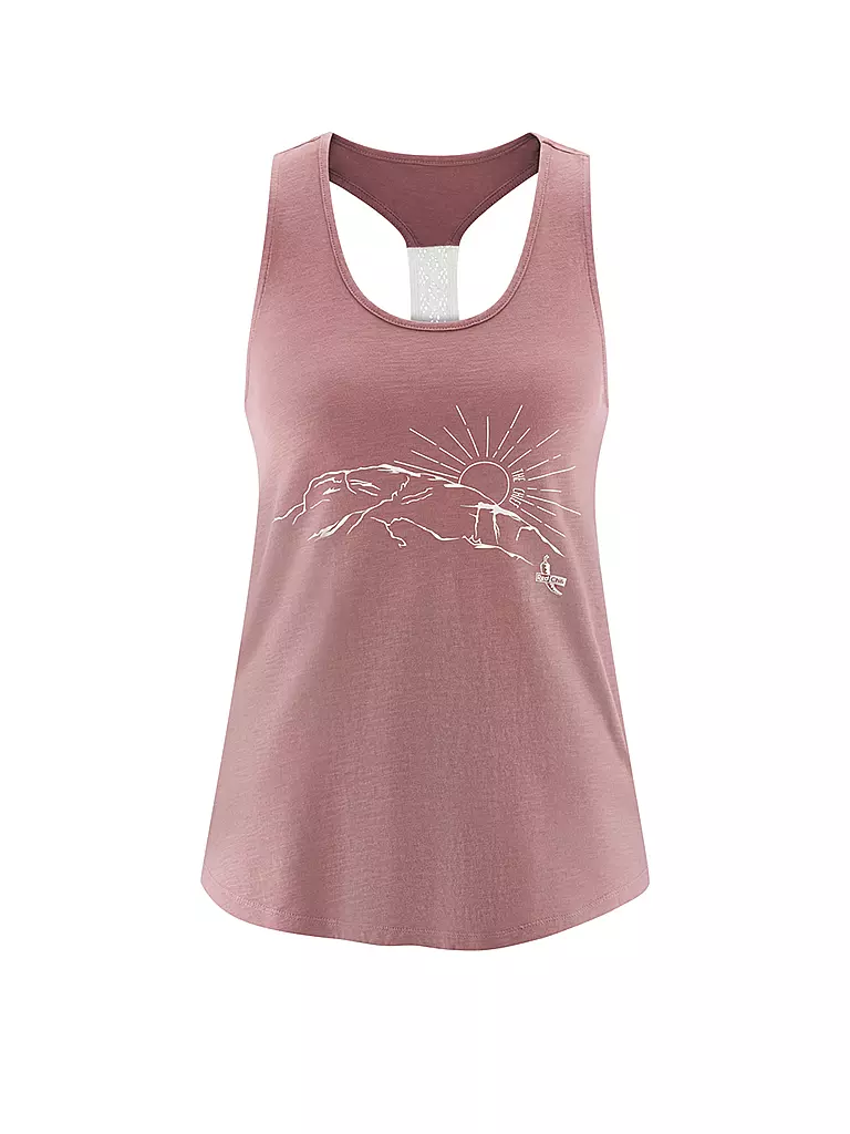 RED CHILI Damen Klettertank Wo Gamba beere