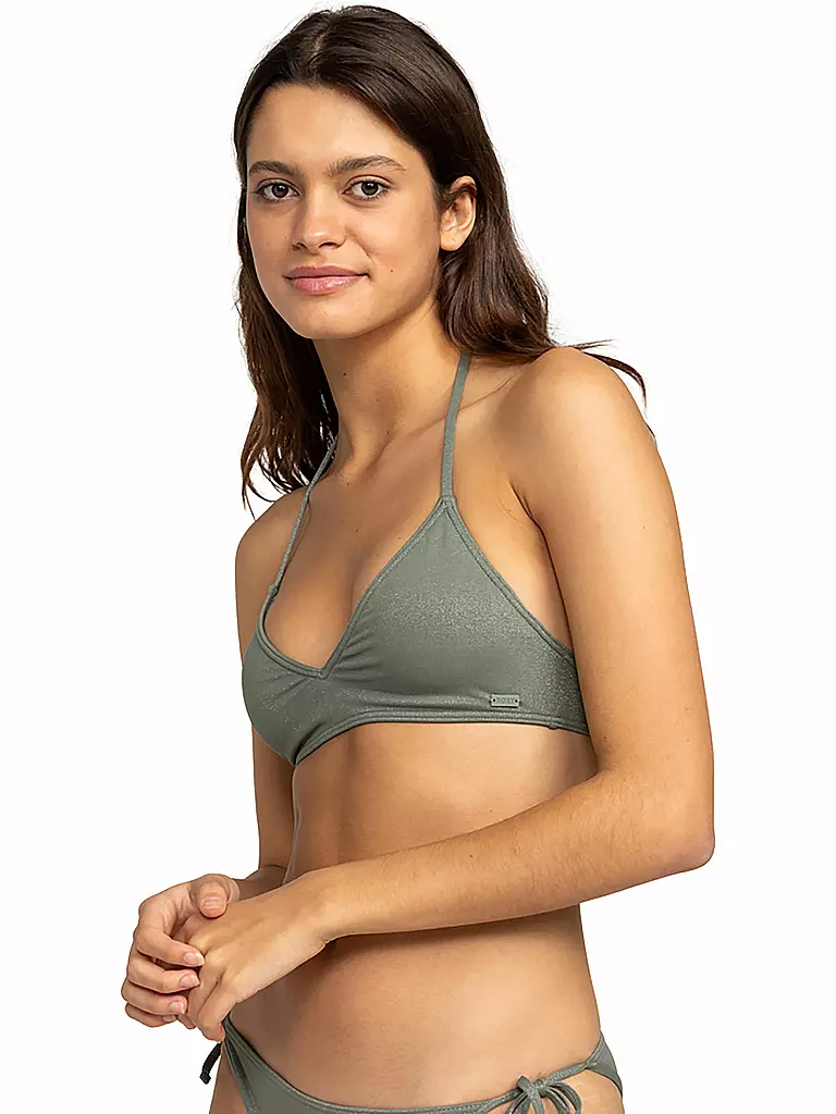 ROXY Damen Bikinioberteil Shiny Wave olive