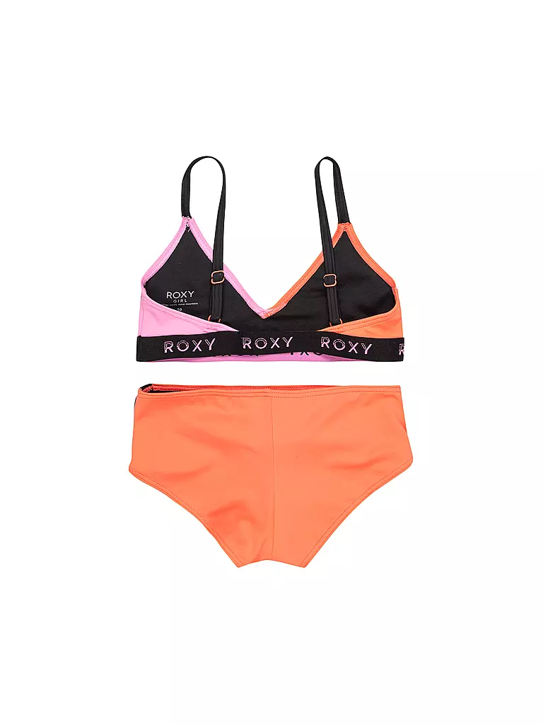 ROXY Mädchen Bikini Colorblock Tri Set bunt