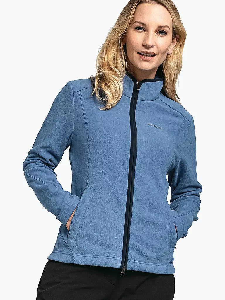 SCHÖFFEL Damen Fleecejacke Leona2 hellblau