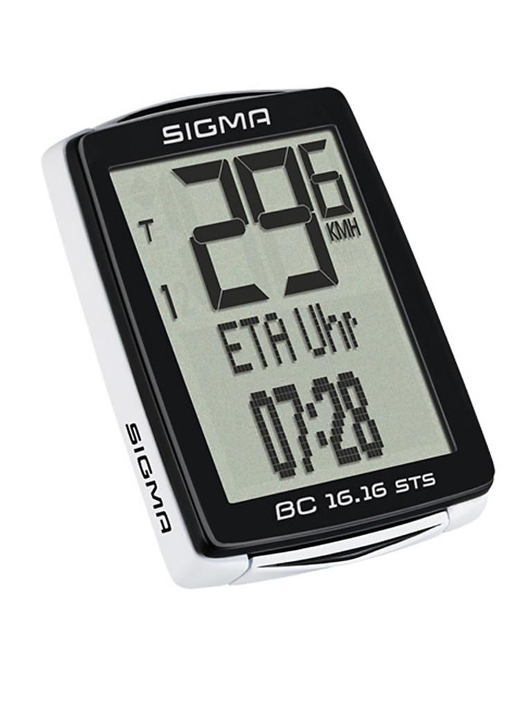 SIGMA Fahrrad-Computer BC 16.16 STS Wireless schwarz