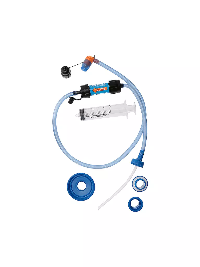 SOURCE Convertube™ + Sawyer Filter Kit blau