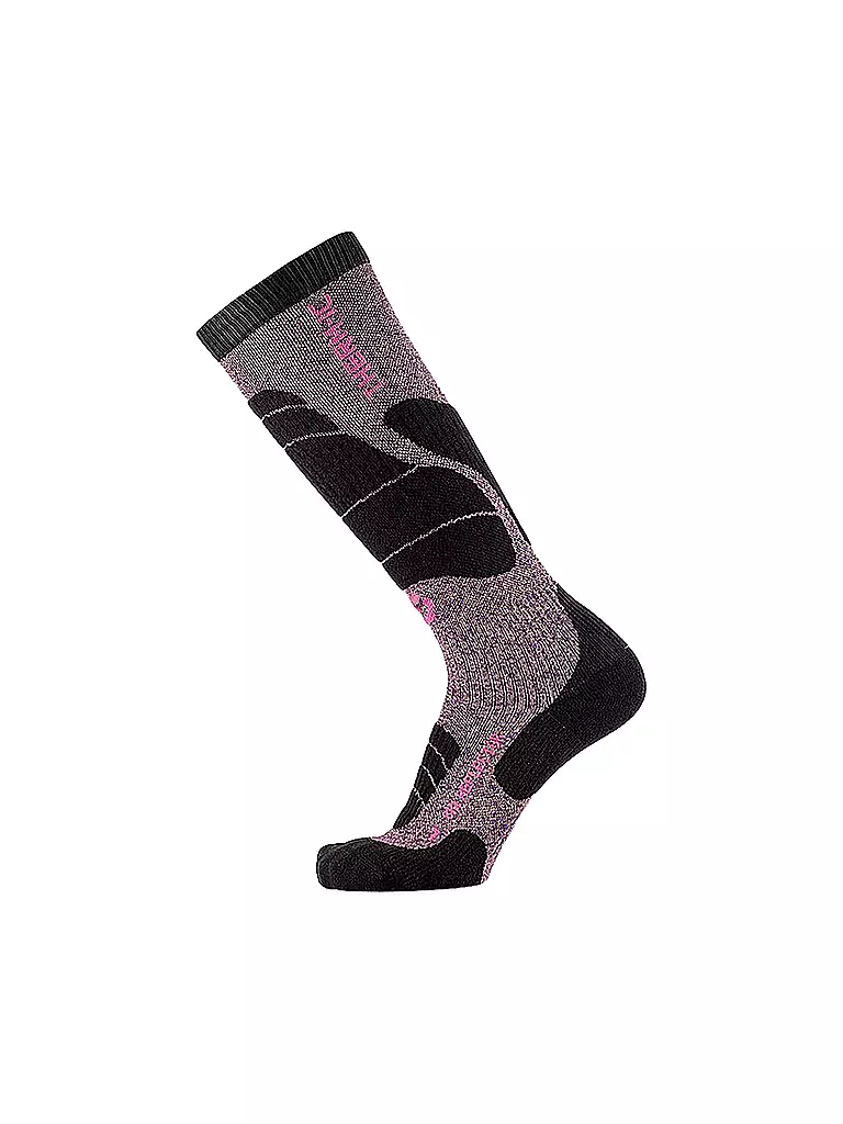 THERM-IC Damen Skisocken Ski Merino Reflector rosa
