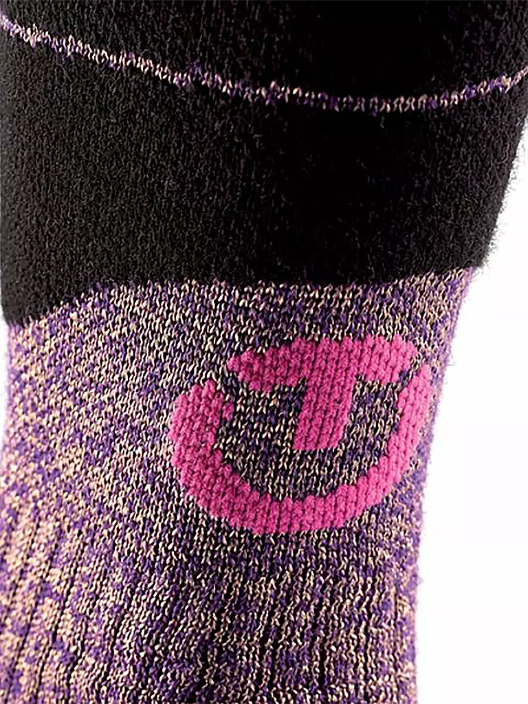 THERM-IC Damen Skisocken Ski Merino Reflector rosa