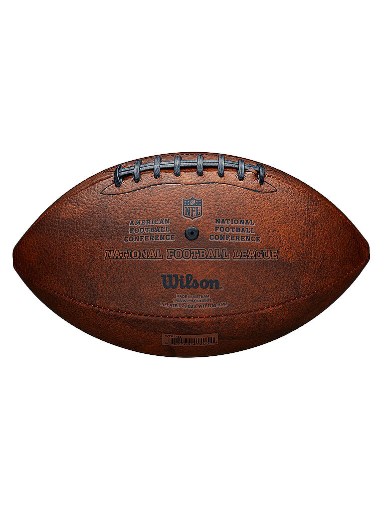 WILSON American Football NFL Off Throwback 32 Team Logo braun
