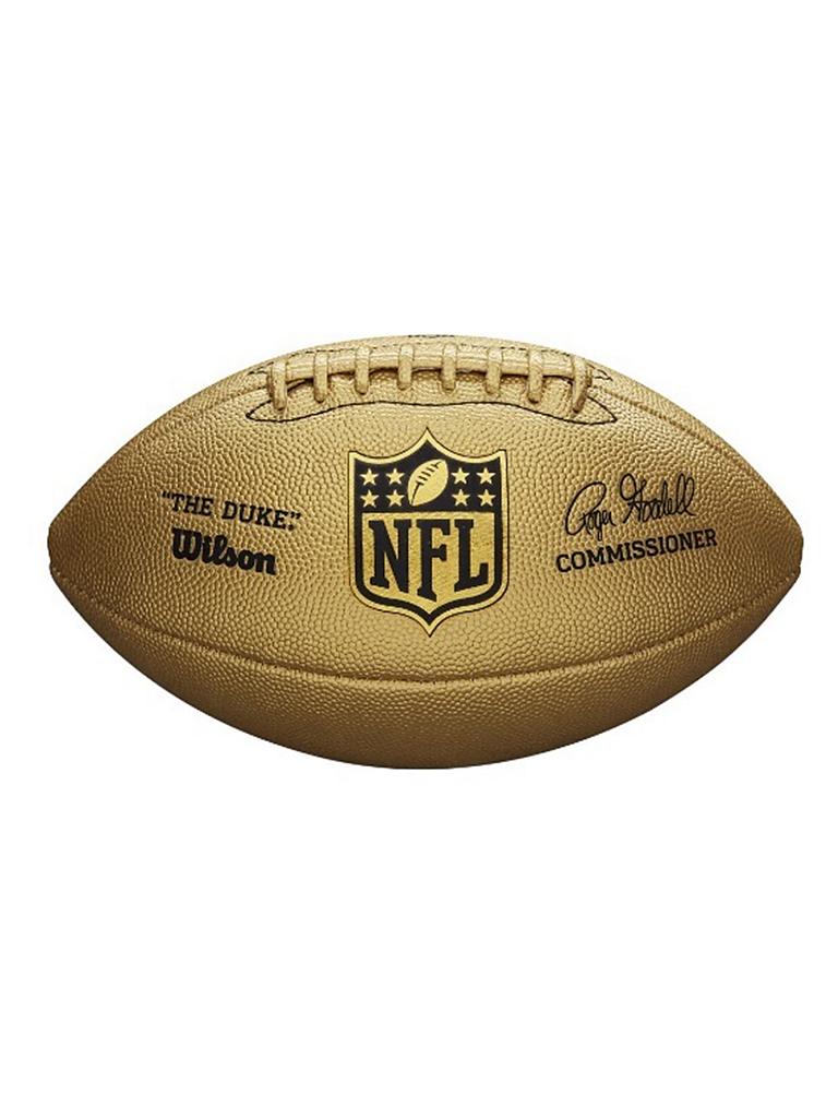 WILSON American Football NFL Replica Game Ball The Duke Metallic ...