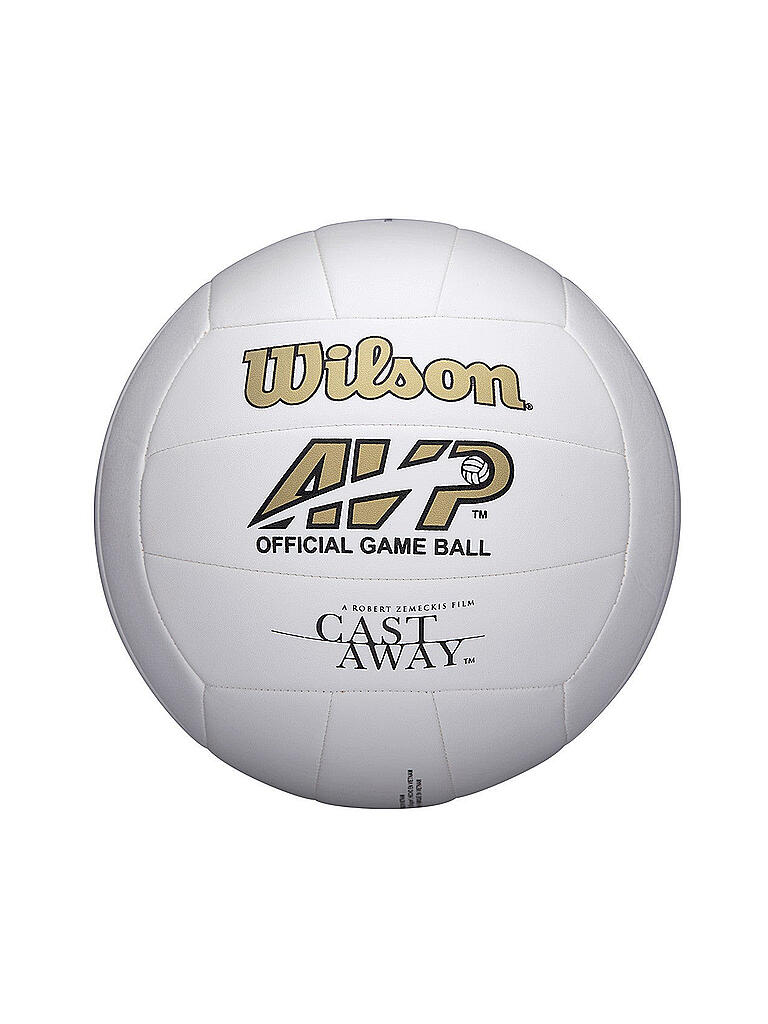 WILSON Beachvolleyball Cast Away Deflated weiss