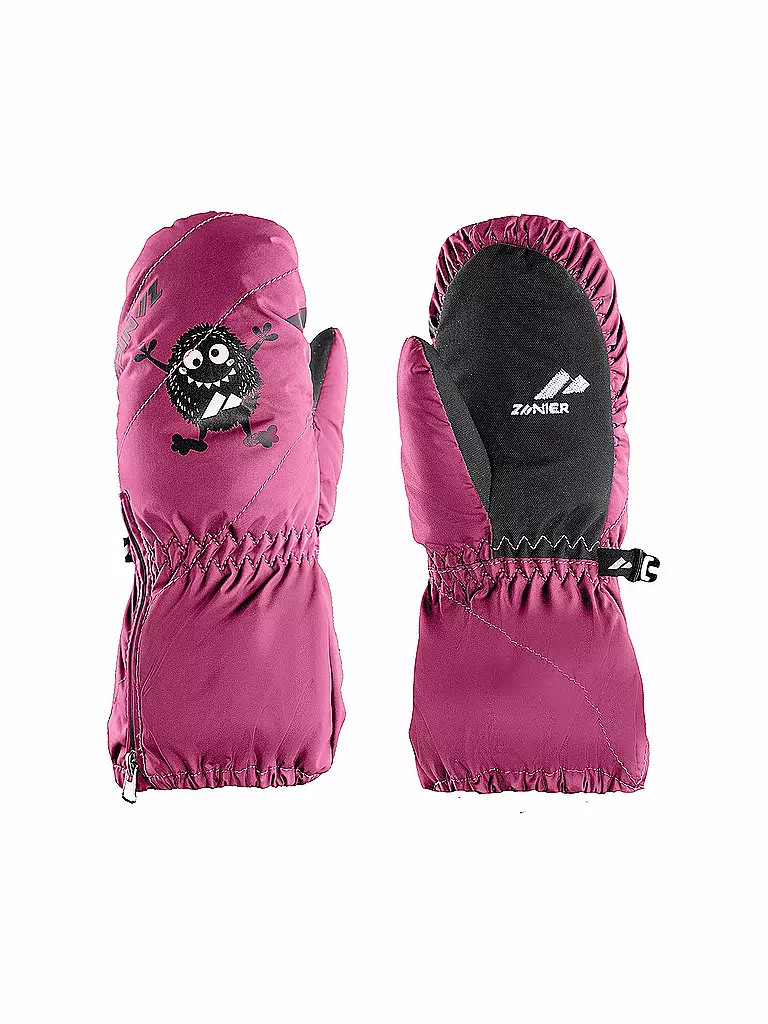 ZANIER Mini Kinder Skifauster Monster.stx beere